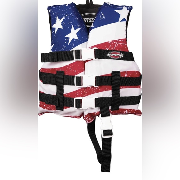 SportStuff | Swim | Sportstuff Stars And Stripes Life Jacket Child 350 ...